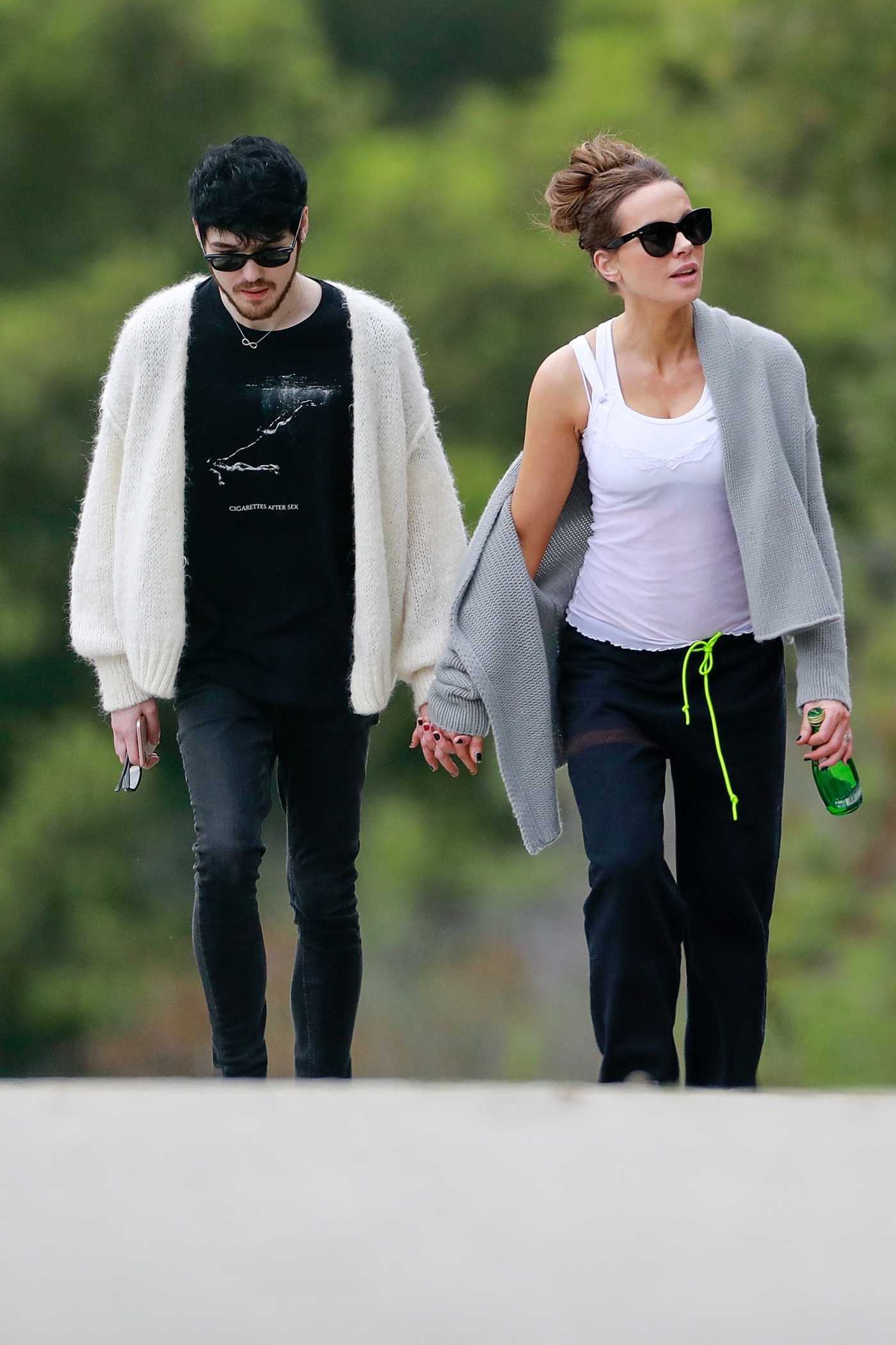 Kate Beckinsale wearing a white bikini in Cabo San Lucas – Celebrity ...