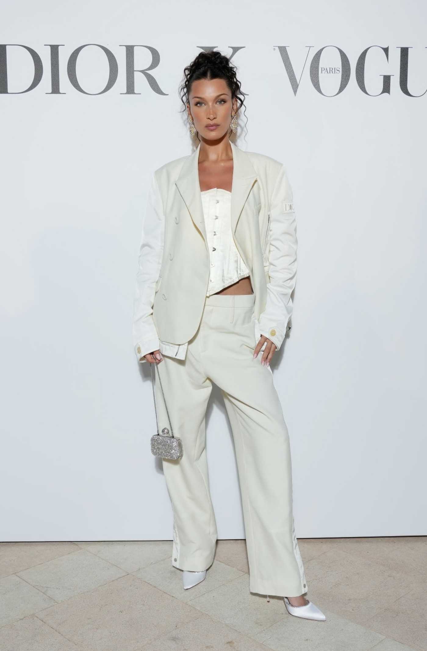 Bella Hadid Attends a Dinner hosted by Chopard During the 74th Annual ...